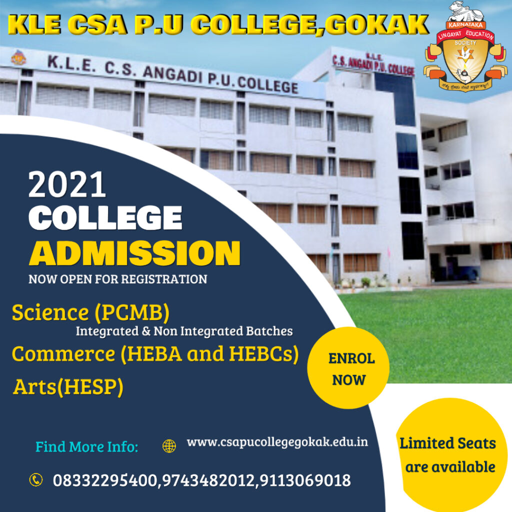 KLE Society’s C.S.Angadi P.U.College,Gokak